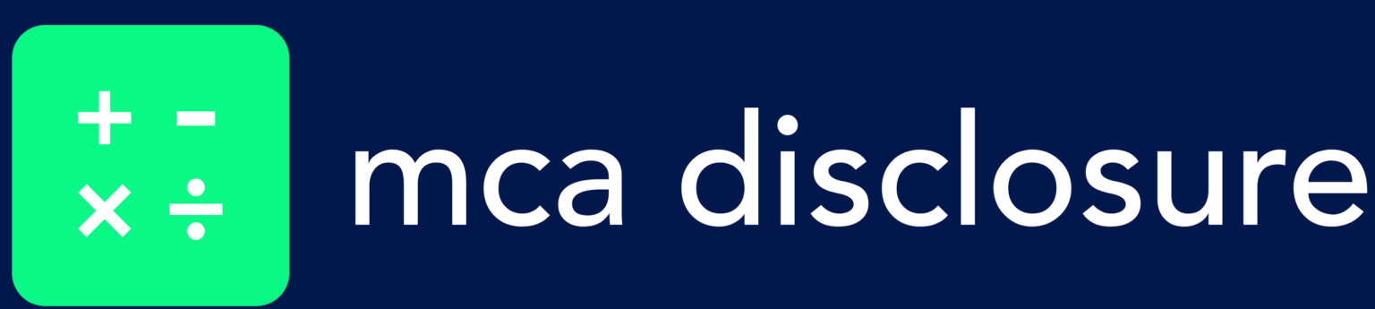 MCA Disclosure